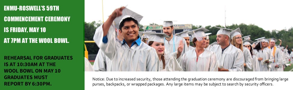 Graduation | Eastern New Mexico University - Roswell