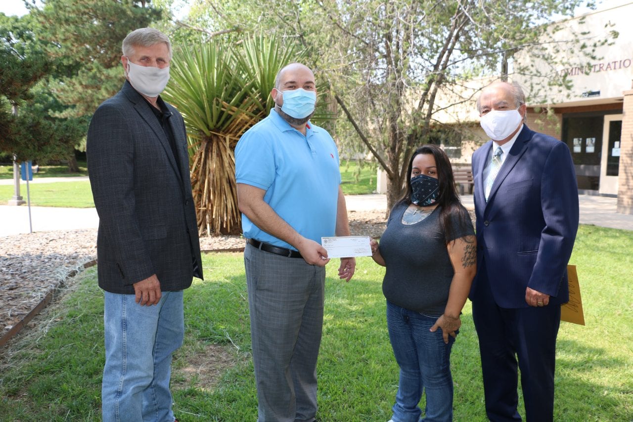 Roswell Hispano Chamber Awards Scholarship to ENMU-Roswell Student ...