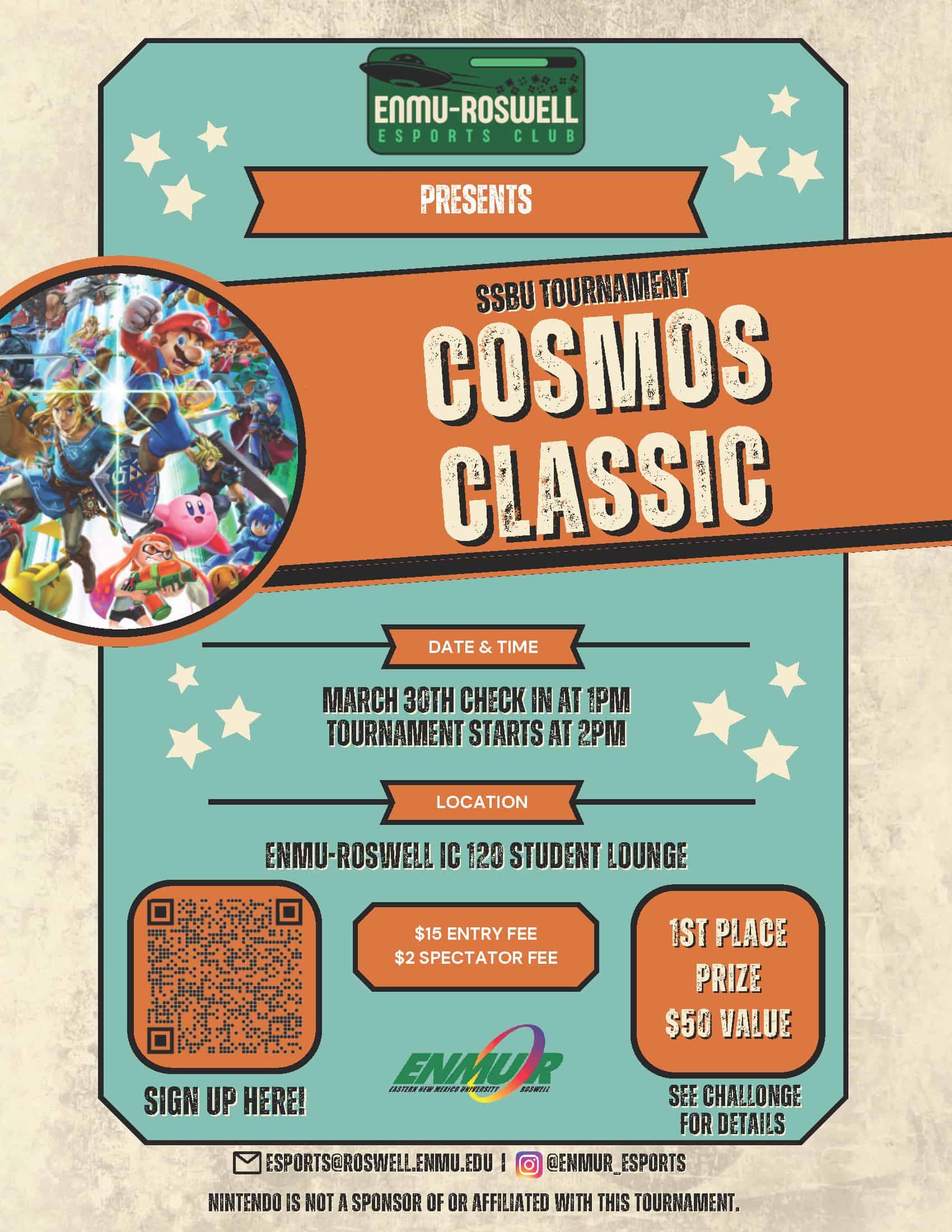 E-Sports Tournament | Eastern New Mexico University - Roswell