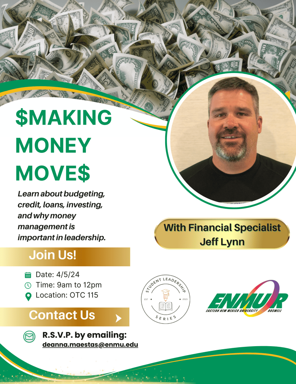 Making Money Moves | Eastern New Mexico University - Roswell