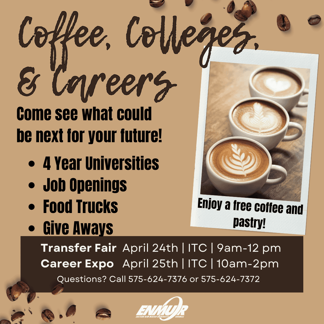 Transfer Fair and Career Expo | Eastern New Mexico University – Roswell