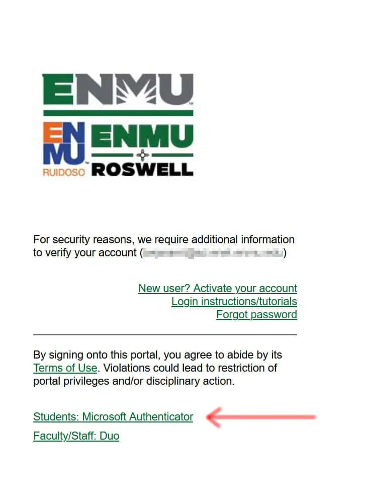 Multi-Factor Authentication - Eastern New Mexico University – Roswell