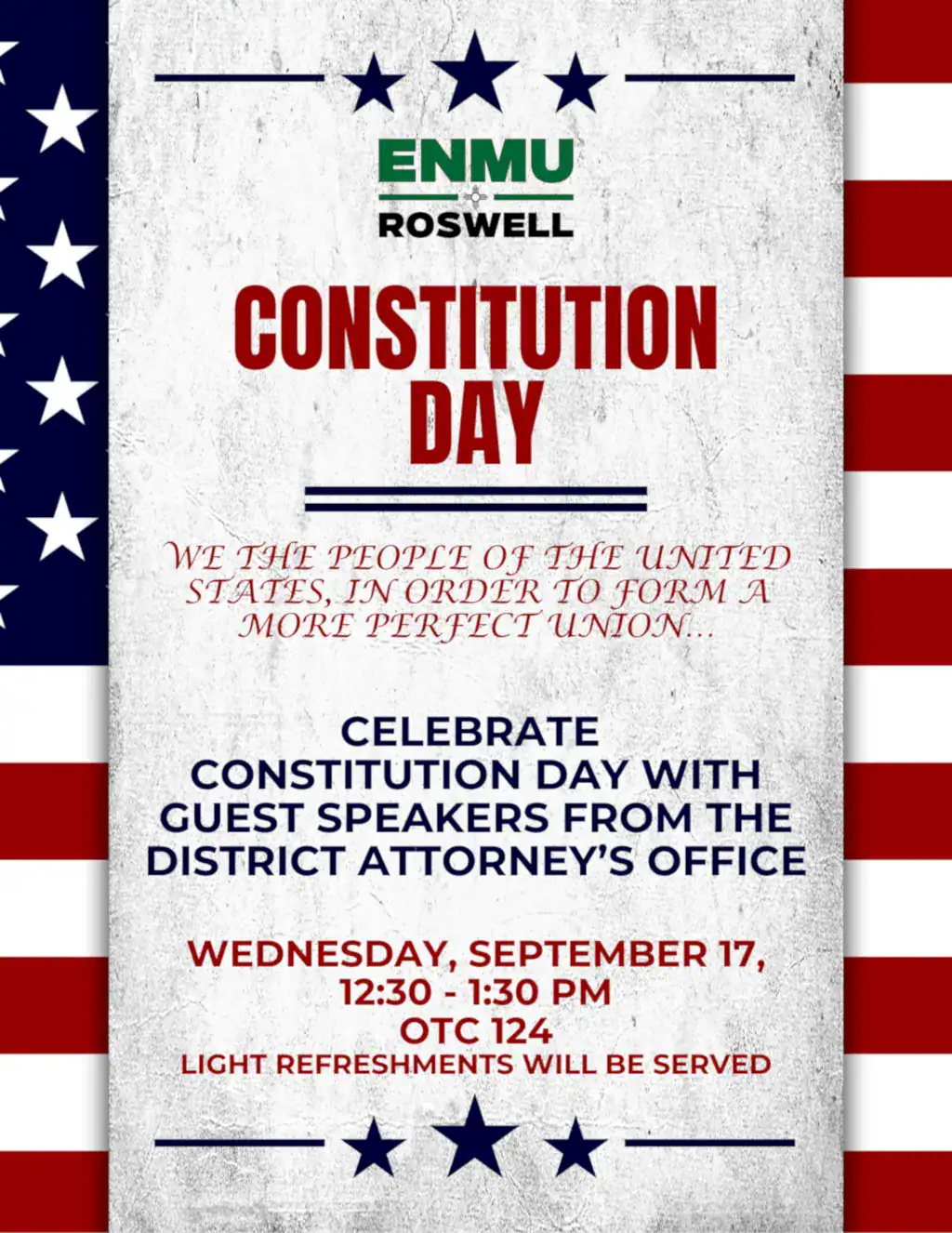 Campus Calendar - Eastern New Mexico University – Roswell